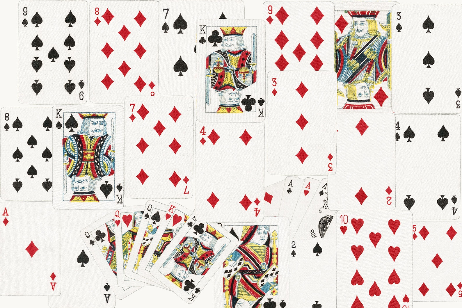 40+ Vintage Poker Cards Cliparts Vintage Illustrations PNG Collage Art ...