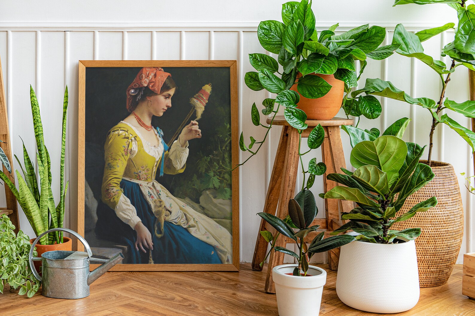 88 Oil Paintings - Women, Digital Download, Paintable, Portrait ...