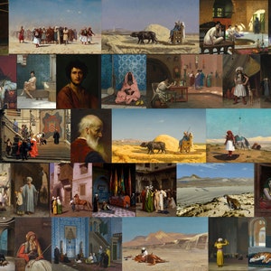 170+ Jean-léon Gérôme HQ Printable Paintings POC Nude Women Arabian ...