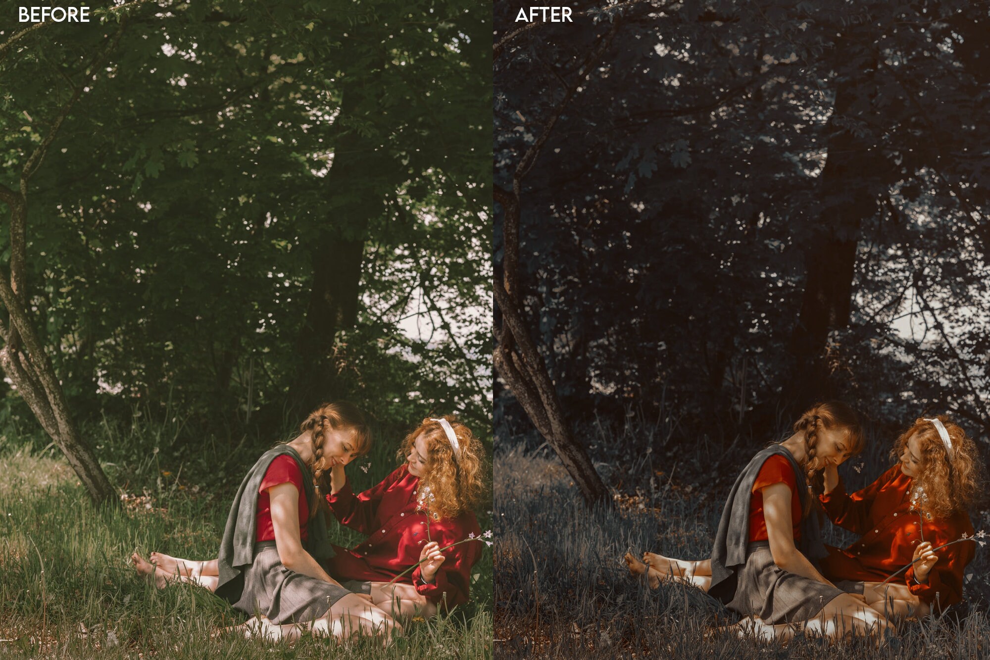 16 PSD Coloring Files, Preset, Photoshop Overlay, Aesthetic Preset ...