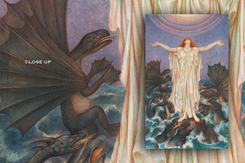 50+ Evelyn De Morgan, Rare Printable Paintings, HQ, Feminine Women, Art ...