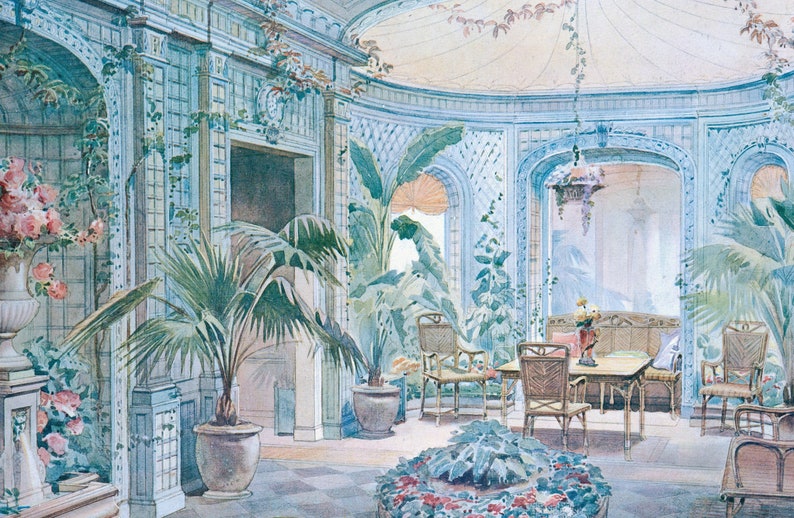 50 Georges Rémon 1889-1963 HQ Printable Illustrations Coquette Room ...