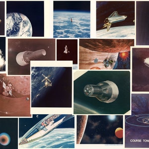 105 Vintage NASA Posters High Quality Printable Digital Apollo Scifi ...