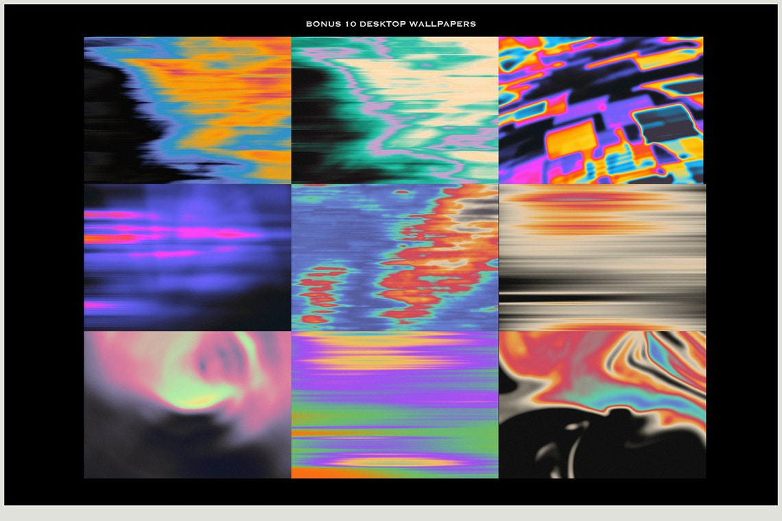 Retro Gradient Maps 200 (Instant Download) - Etsy