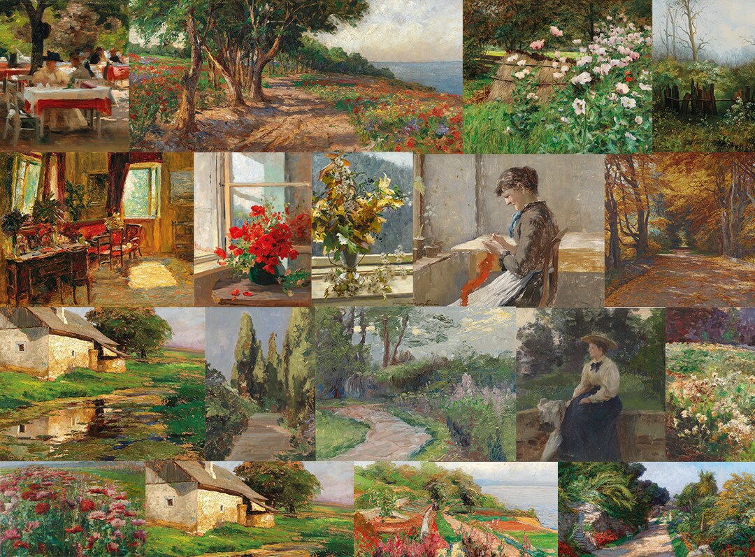 60+ Olga Wisinger-florian Rare Paintings, HQ Printable Journal Wall Art ...