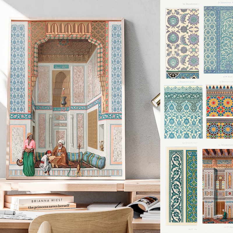 Arabic Floral Arch Design - Etsy