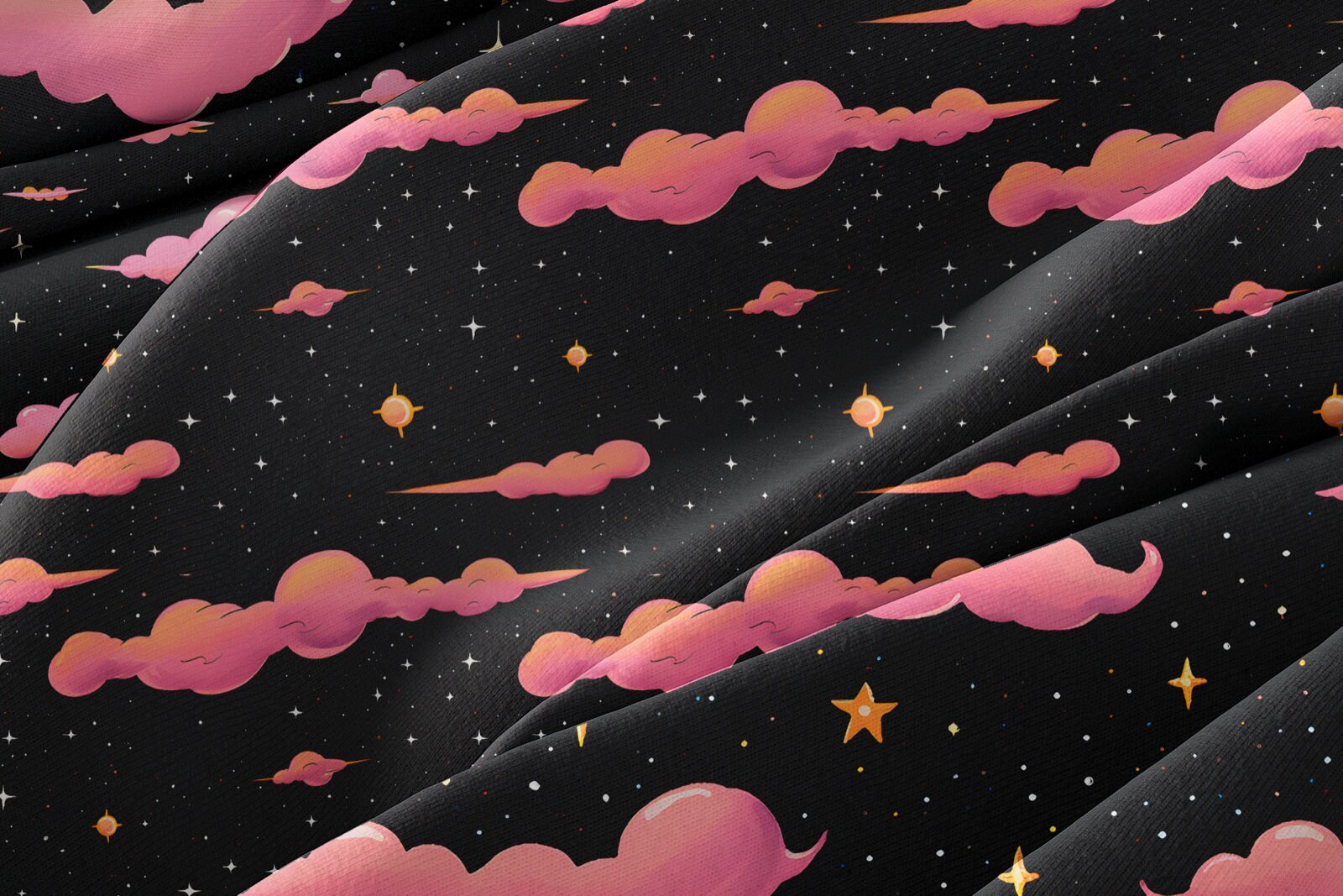 Pink Symphony 10 Seamless Patterns, HQ Printable Fabric Design ...