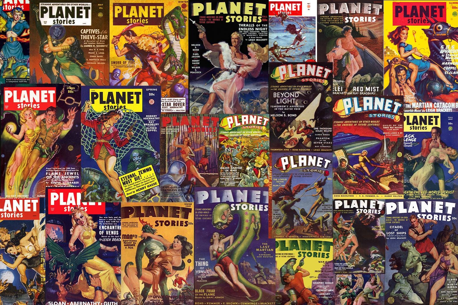 2500+ Vintage Pulp Magazine Covers, HQ Printable Public Domain Posters ...