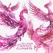 Glitter Phoenix Pink Clipart, Printable Feminine Gold Shiny ...
