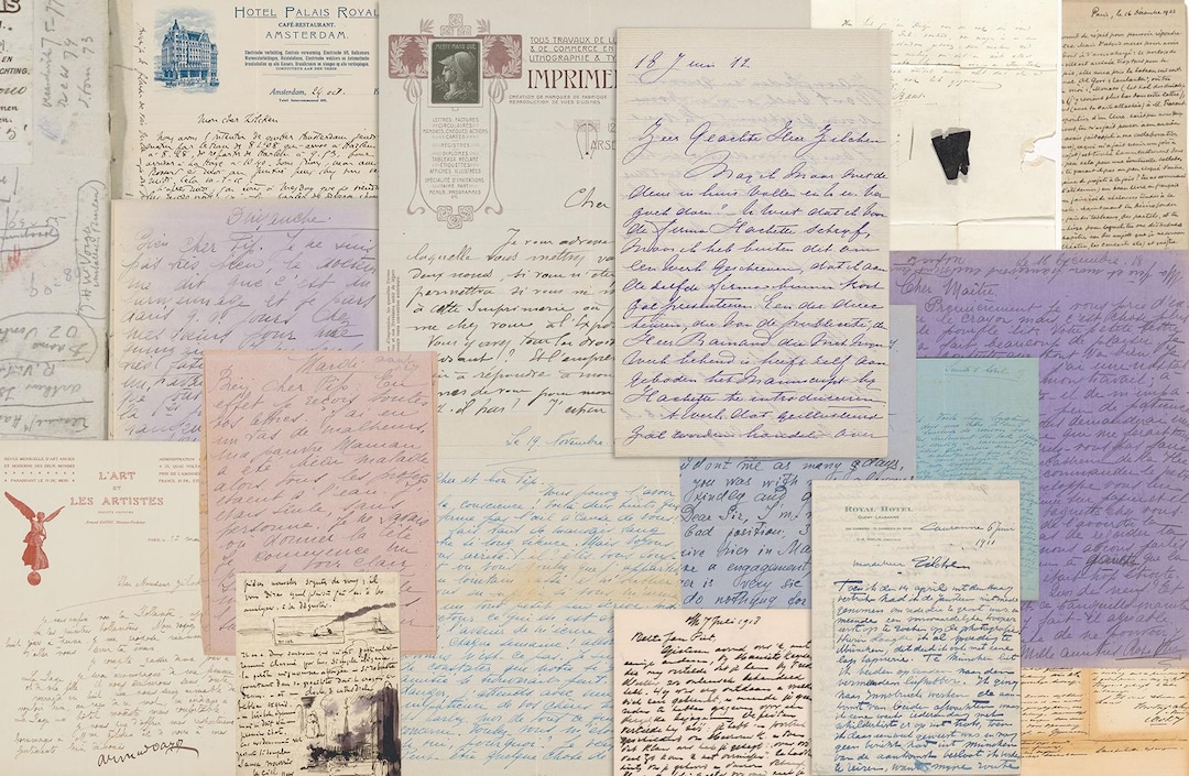 100+ Old Handwritten Papers, Junk Journal Supplies, Ephemera ...