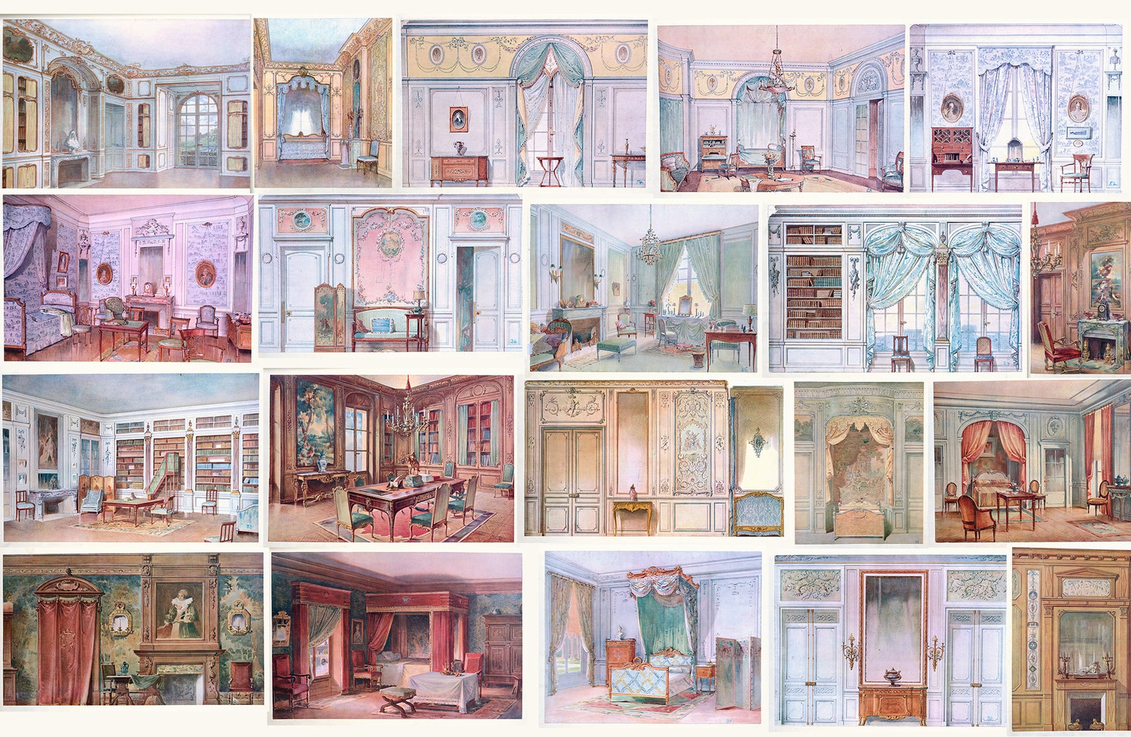 50 Georges Rémon 1889-1963 HQ Printable Illustrations Coquette Room ...