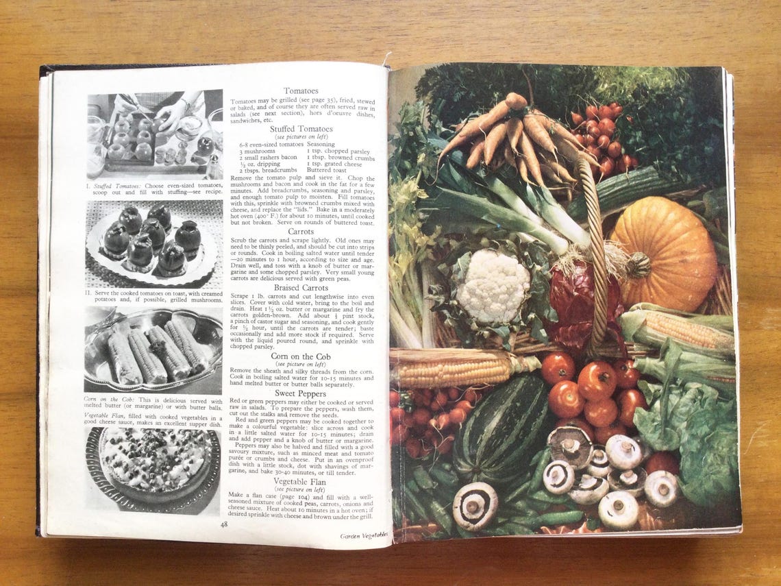 Vintage Cookery Book, Domestic Science, Housekeeping Book, Food Recipes ...