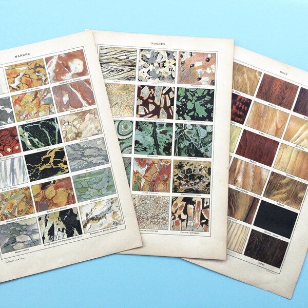 Marble Antique Chart - Etsy