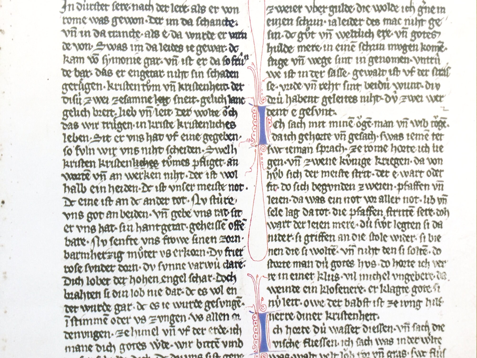 Medieval Script Pages Handwritten Script Middle Ages - Etsy