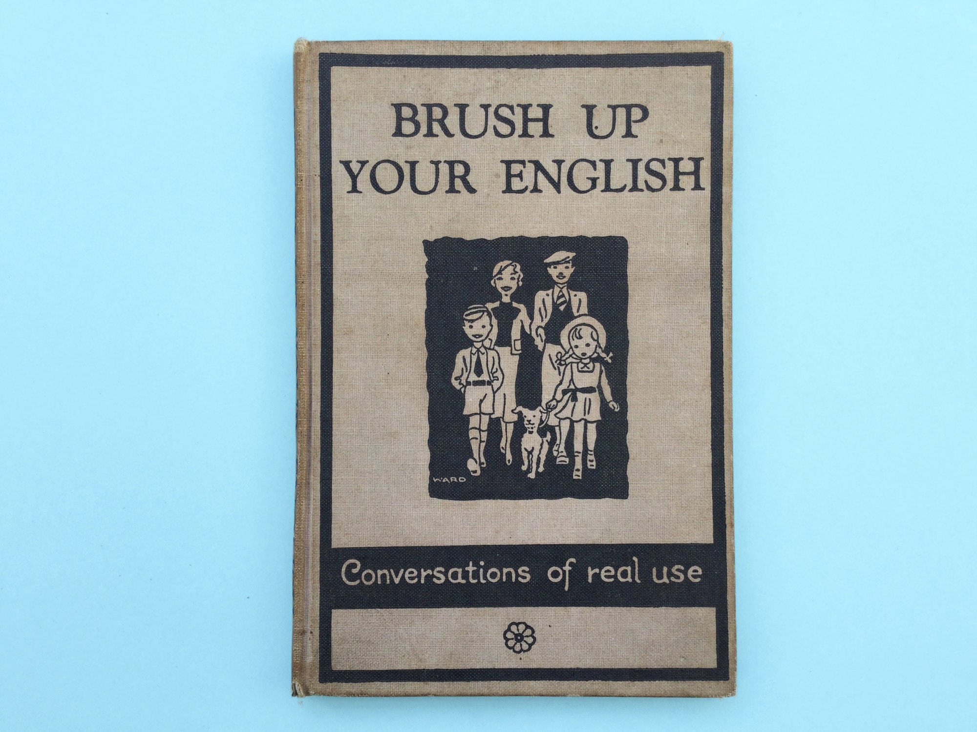 Vintage English Language Primer, Illustrated Book. 1930s School Book - Etsy