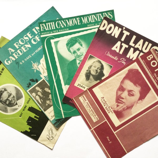 1950s Sheet Music - Etsy