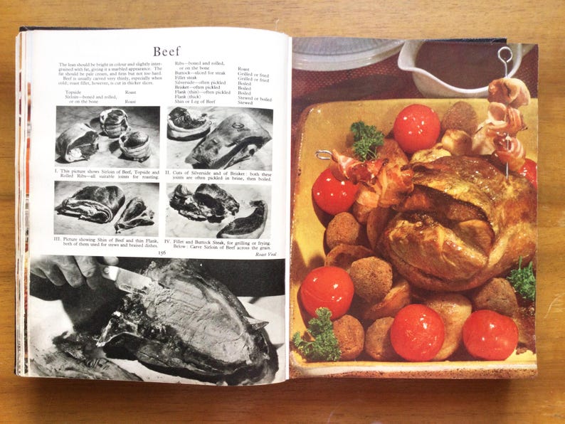Vintage Cookery Book, Domestic Science, Housekeeping Book, Food Recipes ...