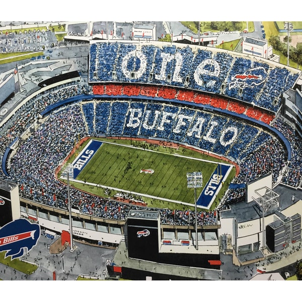 Bills Stadium Svg - Etsy