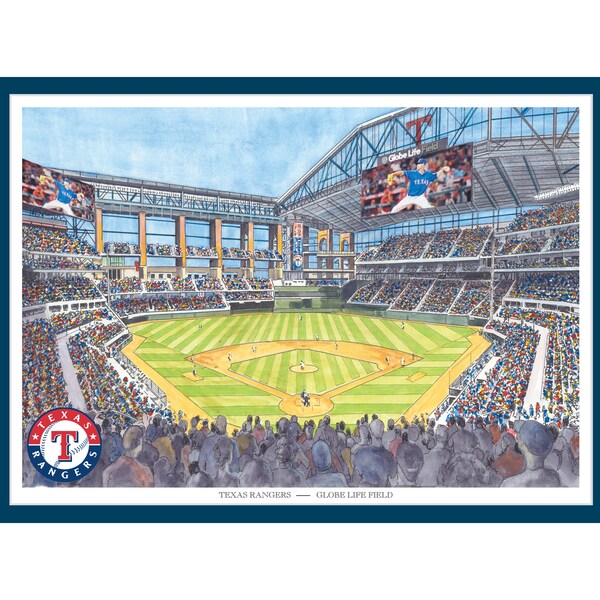 Texas Rangers Print - Etsy