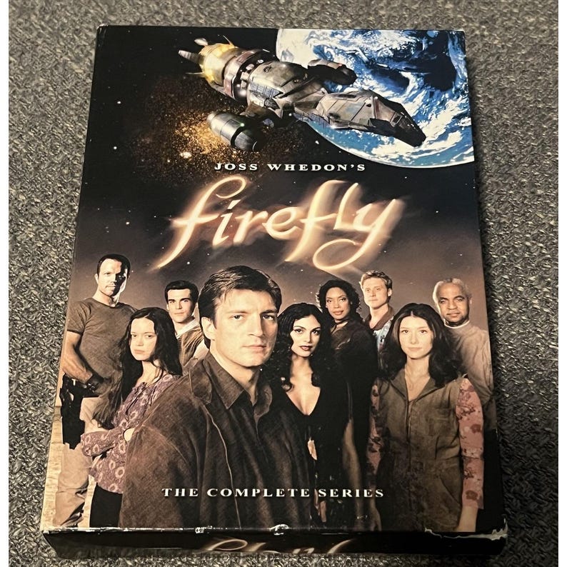 Firefly the Complete Series (DVD, 4-disc Set) Joss Whedon Sci-fi Classic - Etsy Australia