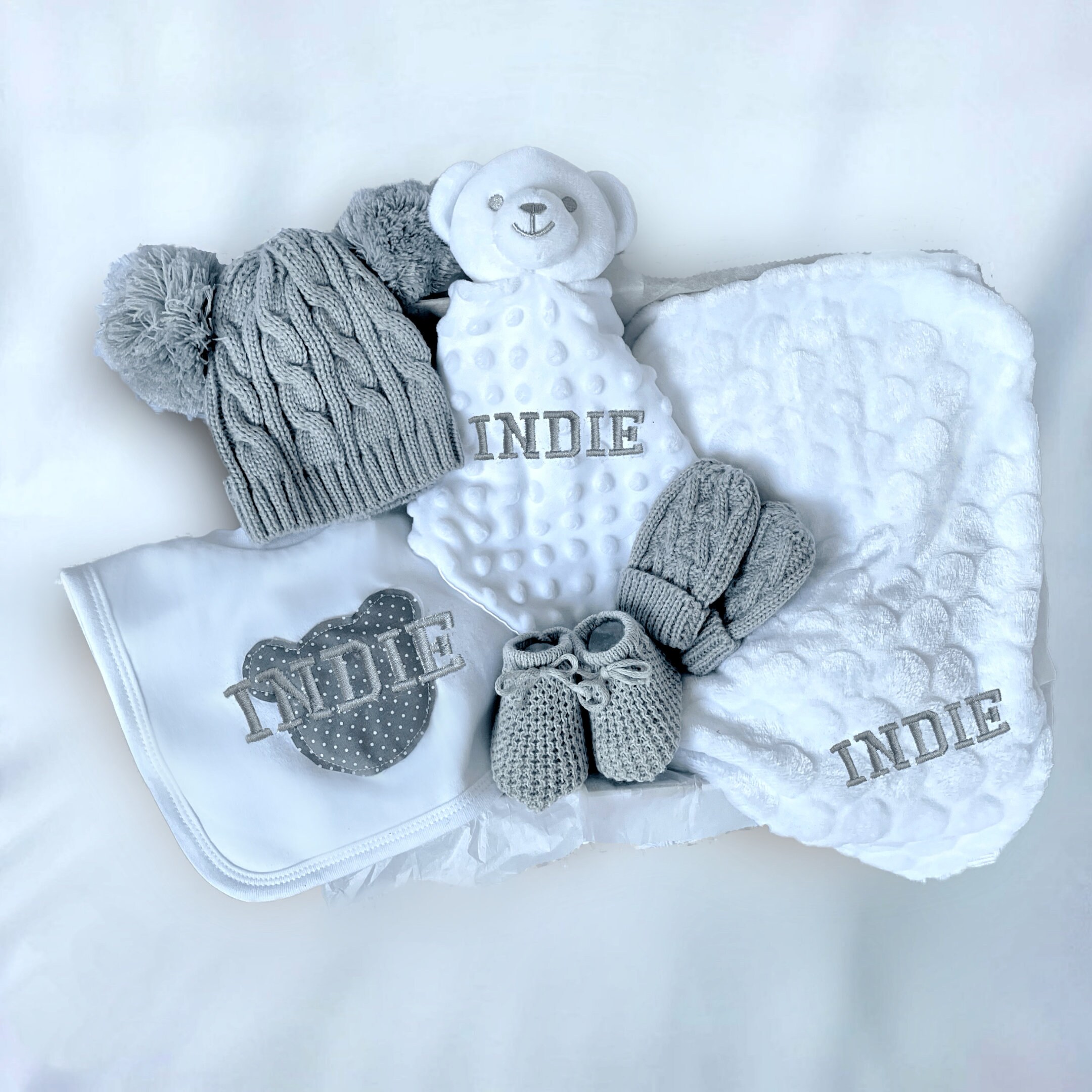 Personalised Bear Baby Gift Baby Hamper New Born Baby Gift | Etsy