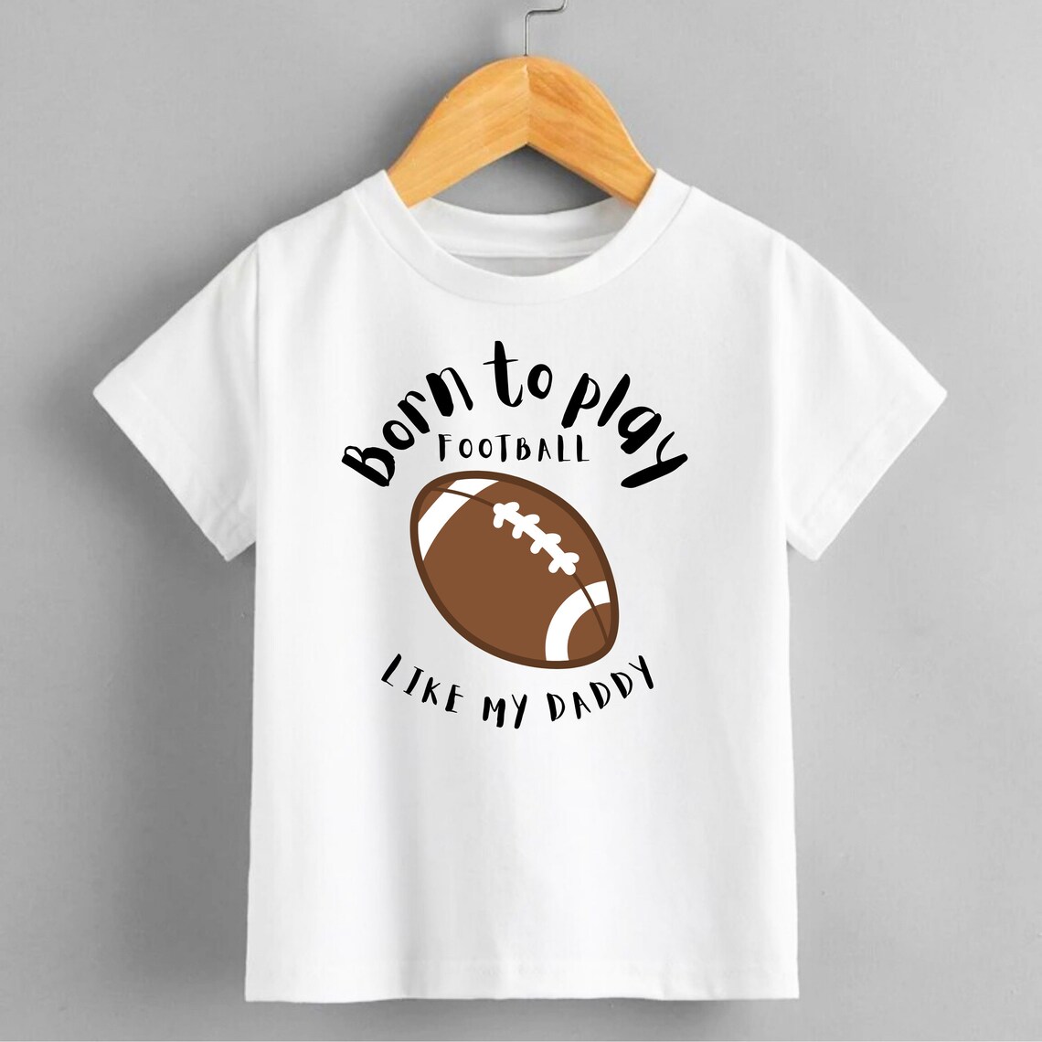 Born to Play Football Baby Body Suit, Sleep Suit, New Baby, Baby Boy ...
