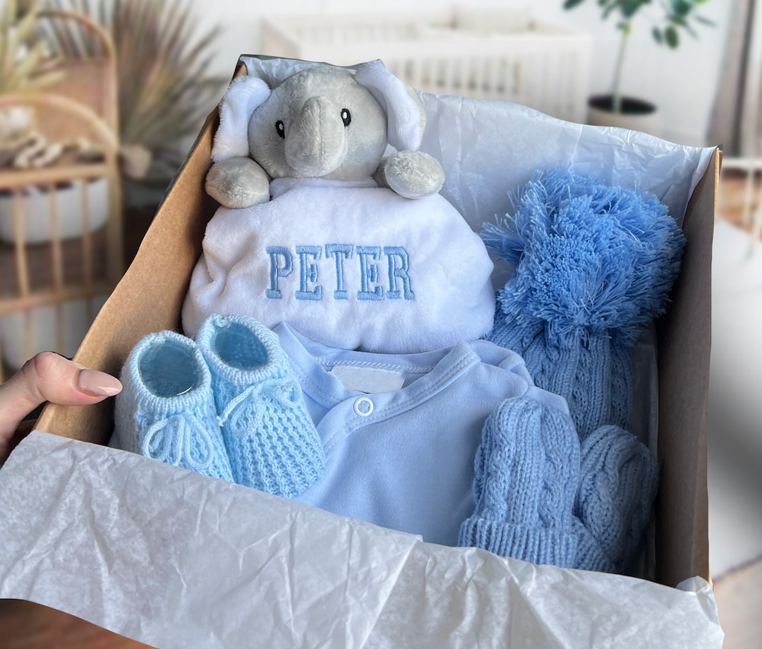 New Baby Boy Gift, Baby Boy Gift Set, Baby Boy Hamper, Unique Newborn ...