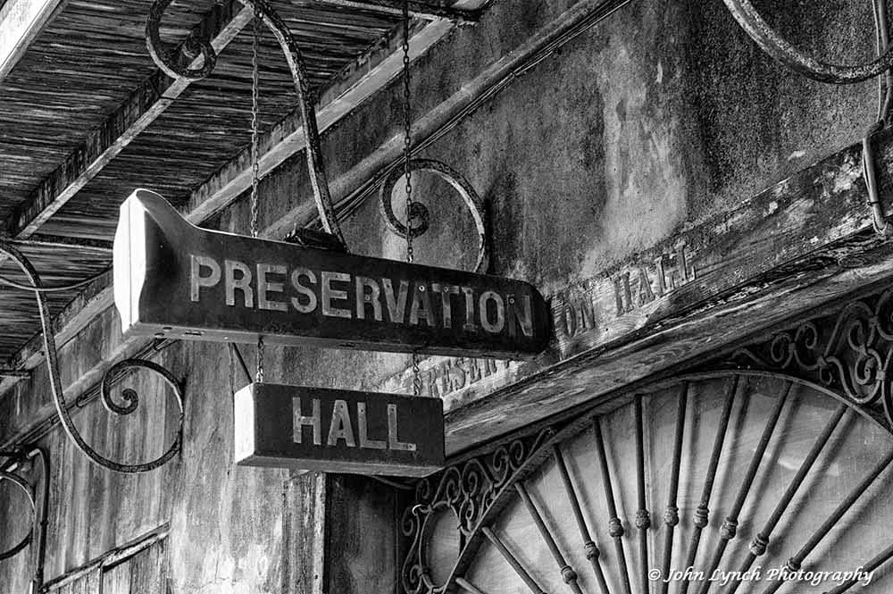 Preservation Hall, the French Quarter, Preservation Hall Sign, New ...