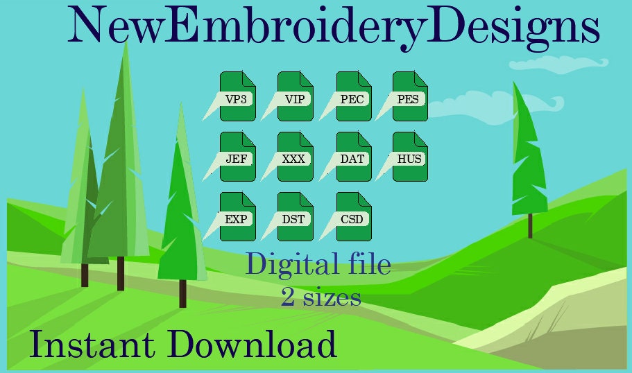 Eagle on a Skateboard, Embroidery File, Machine Embroidery Designs ...