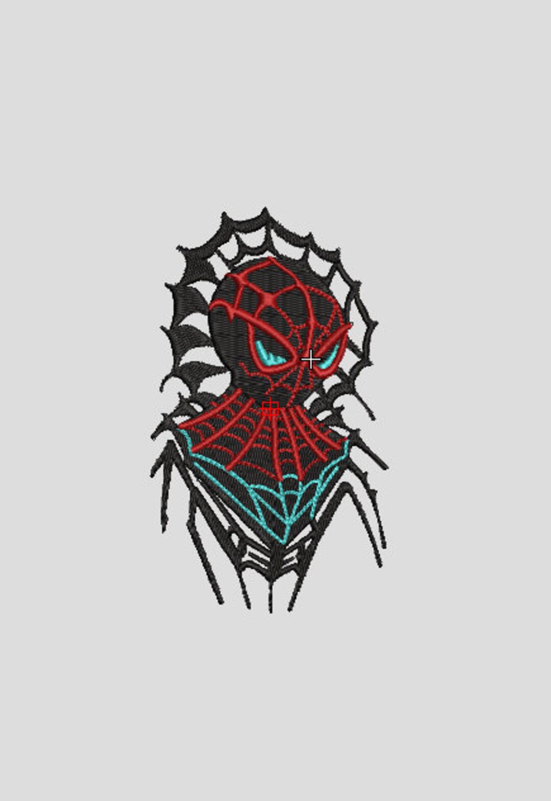 The Spider Man, Embroidery File, Machine Embroidery Designs, File - 2 ...