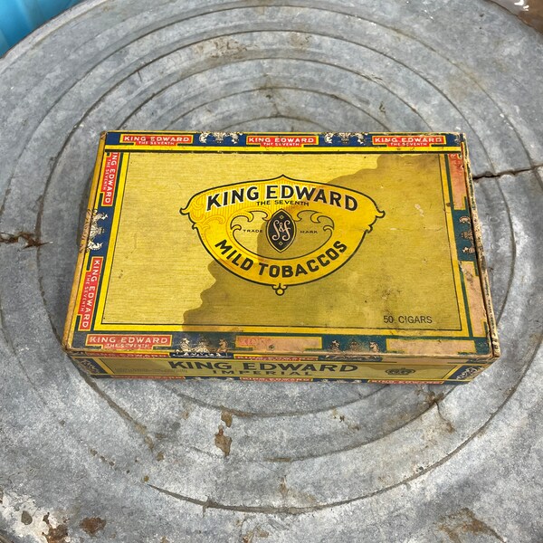 King Edward Cigar Box - Etsy