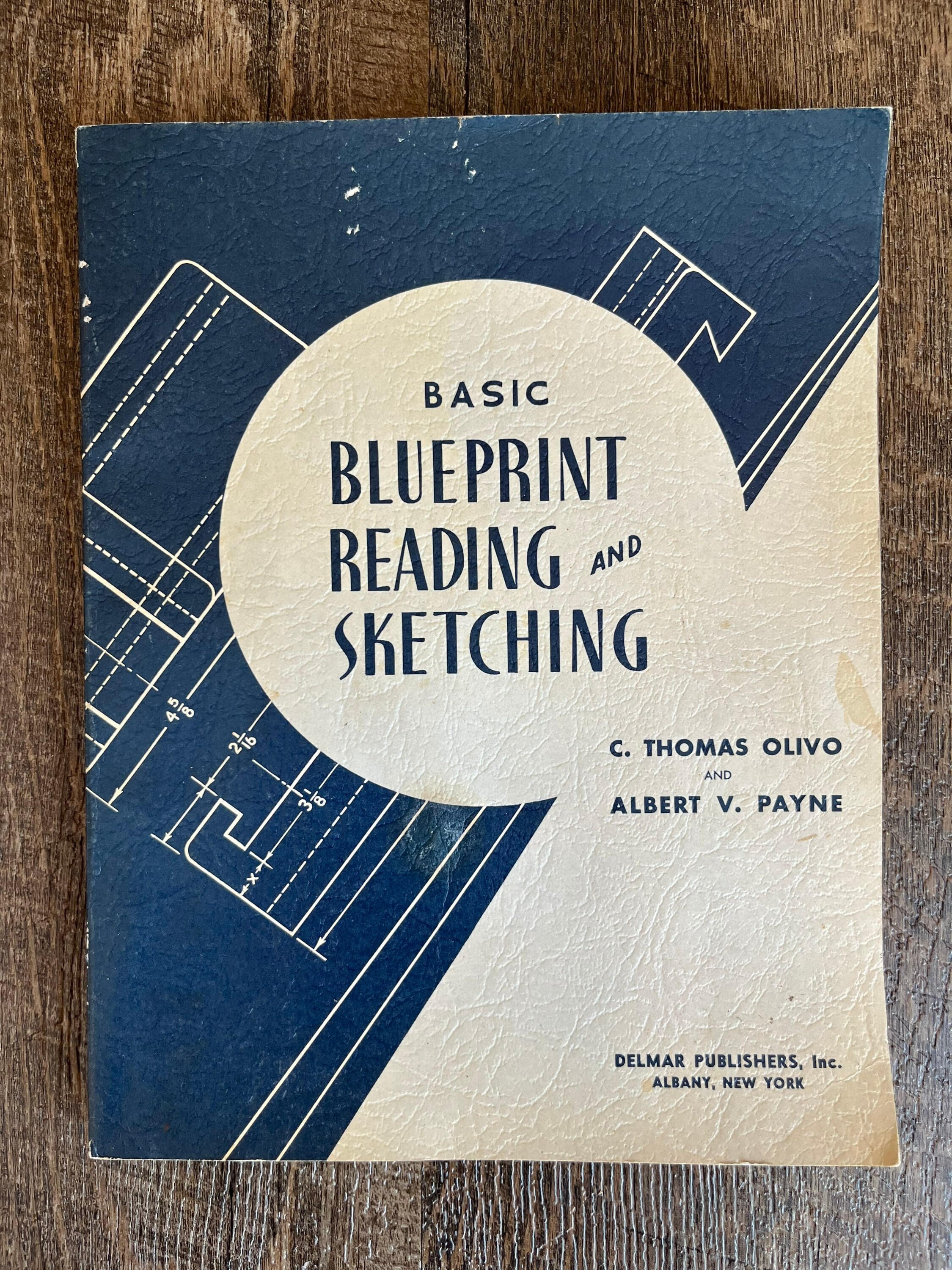 1950s basic Blueprint Reading and Sketching by C. - Etsy
