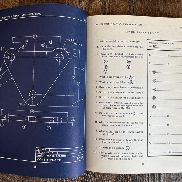 1950s Textbook - Etsy