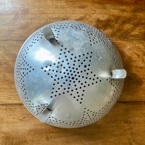 Aluminum Footed Colanders With Star Design Rustic Farmhouse Decor Star ...