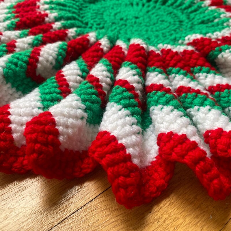 Knit Tree Skirt - Etsy