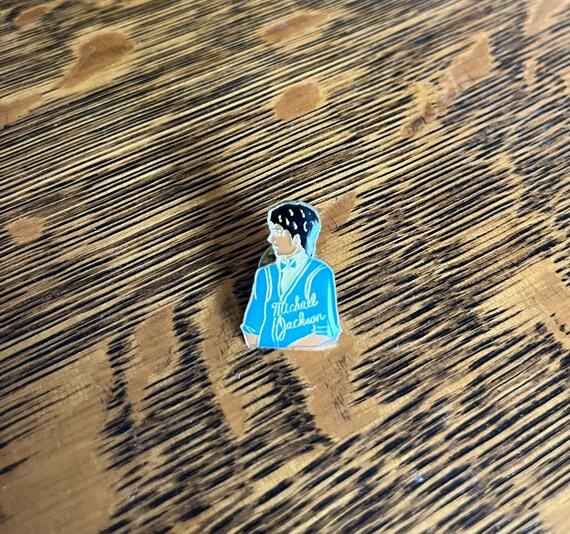 Set of 3 Michael Jackson Lapel Pins - 1970s Pop Cultu… - Gem