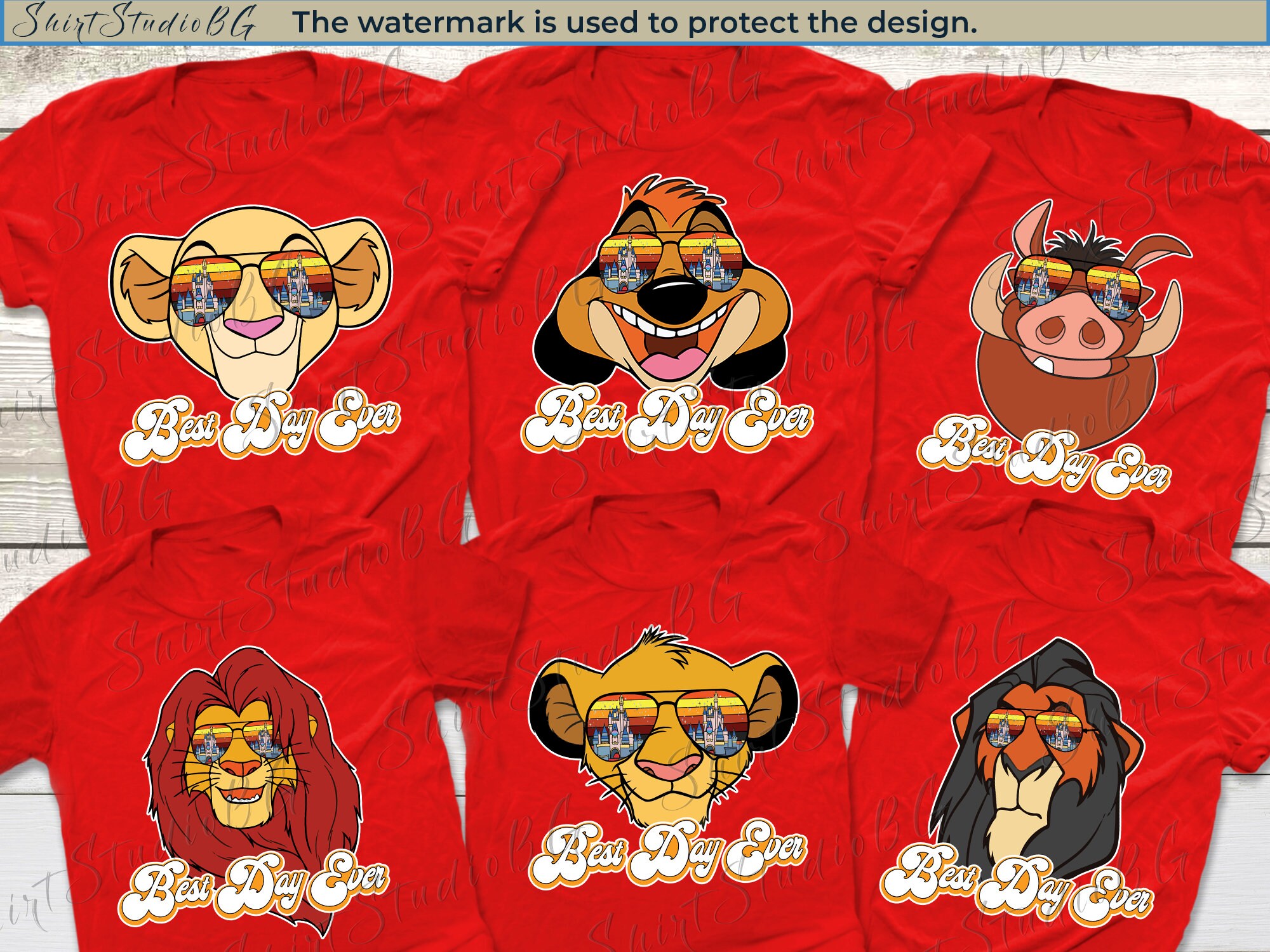 Lion King Disney Family Shirts, Lion King Shirts, Personalized Disney ...