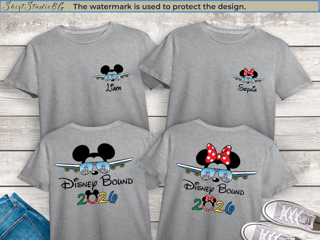 Custom Disney 2026 Family Trip Shirts, Disneyland Paris - Etsy