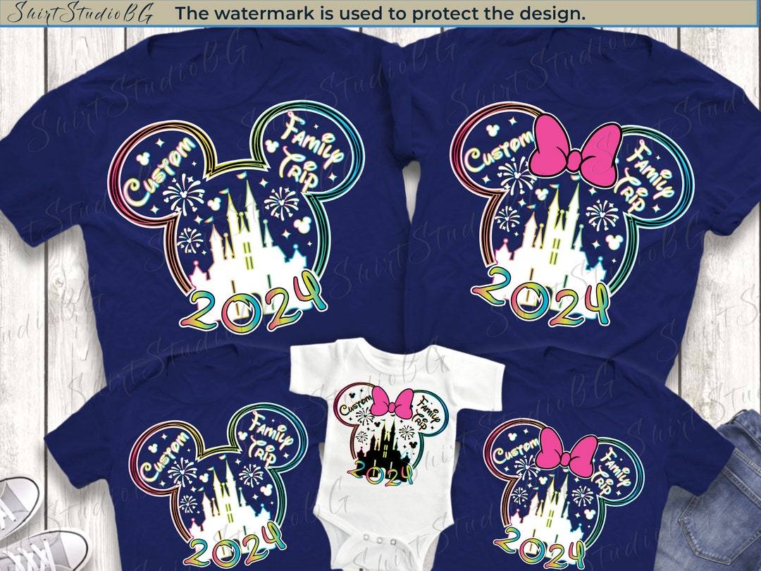 Personalized Disney Trip Shirts, Disney Family Shirts, Mickey and ...