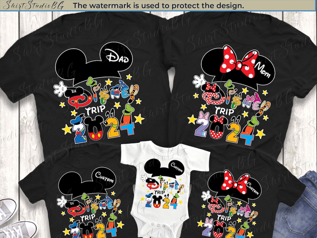 Personalized Disney Family Shirts, Disney Family Shirts, Mickey and ...