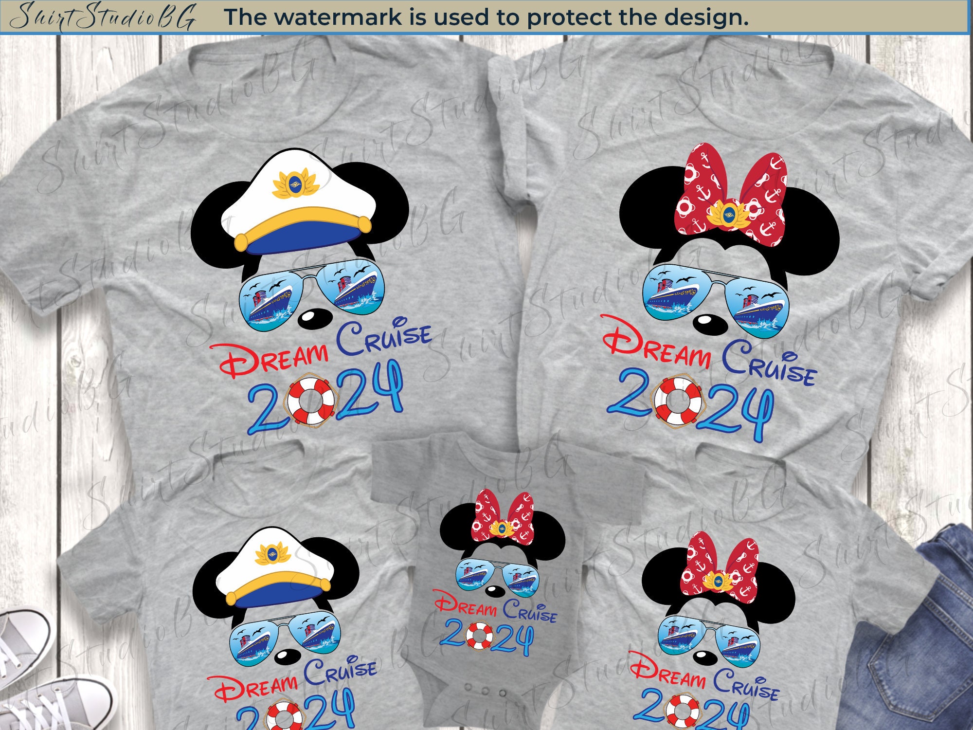 Disney Dream Cruise 2024 Shirts, Disney Cruise Shirt, Disney Family ...