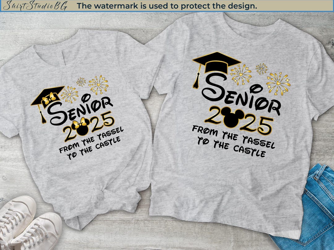 2025 Senior Disney Graduation Shirts, Graduation 2025 Shirt, Class of ...