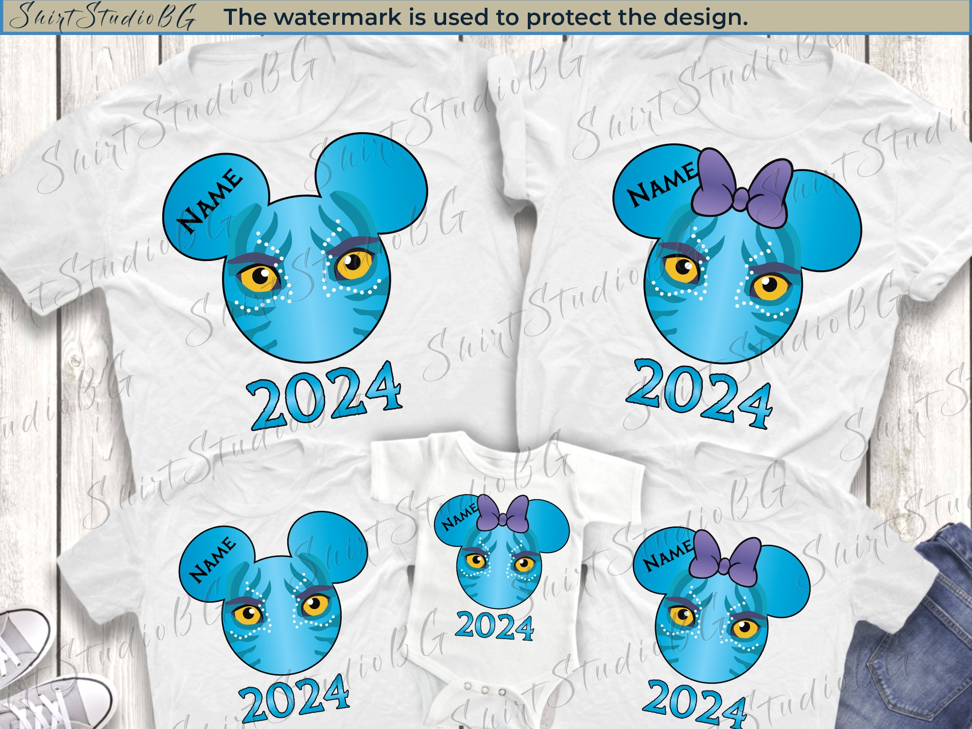 Disney Avatar 2024 Shirts, Avatar Disney Family Shirts, Disney Castle ...
