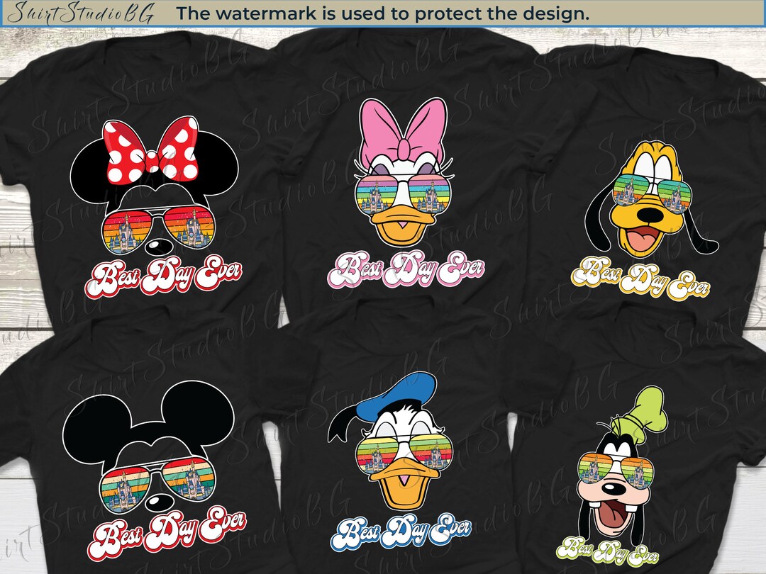 Disney Characters Family Shirts, Disney Family Shirts, Personalized ...