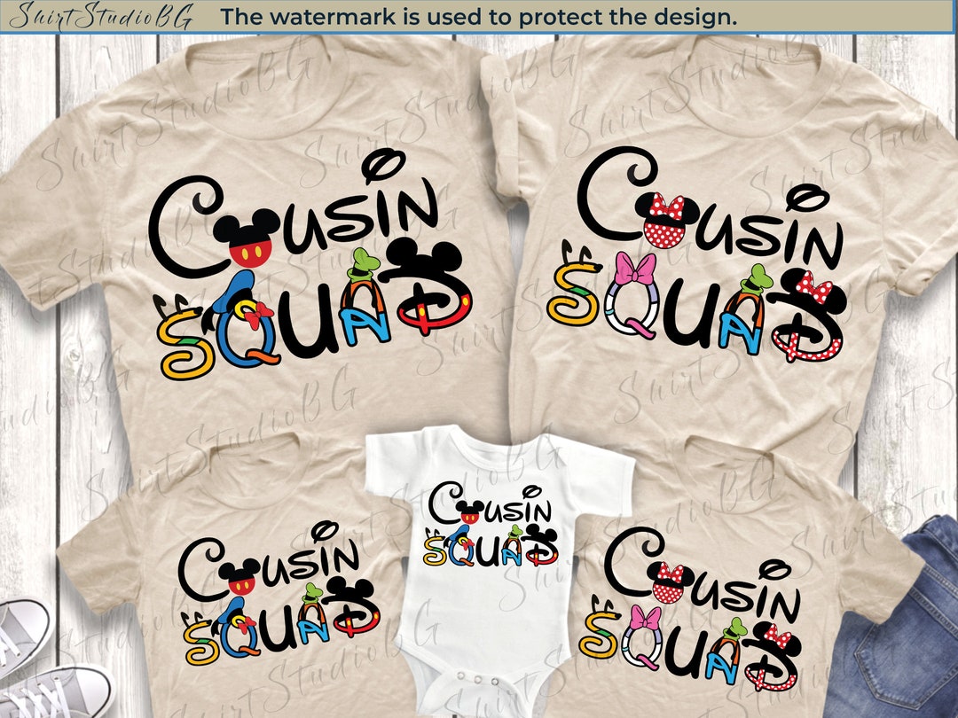Disneyland Cousin Crew Shirts, Cousin Shirts, Disney Family Shirts ...