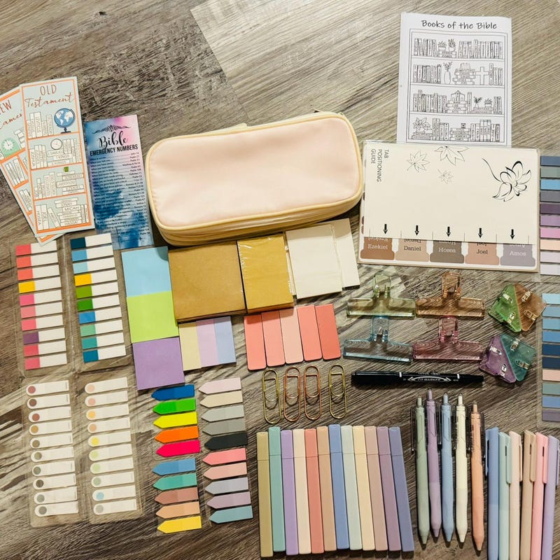 Bible Study Accessories Kit - Etsy