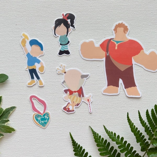 Wreck It Ralph Stickers - Etsy