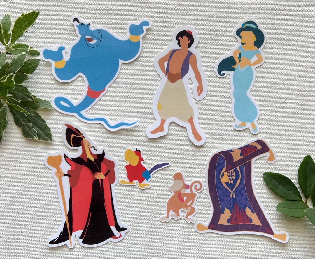 Aladdin Stickers - Etsy