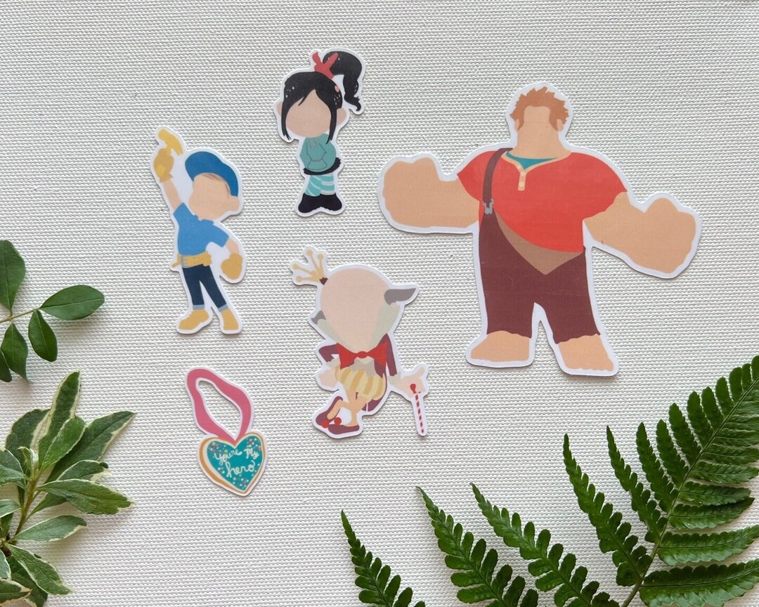 Wreck-it-ralph Stickers - Etsy
