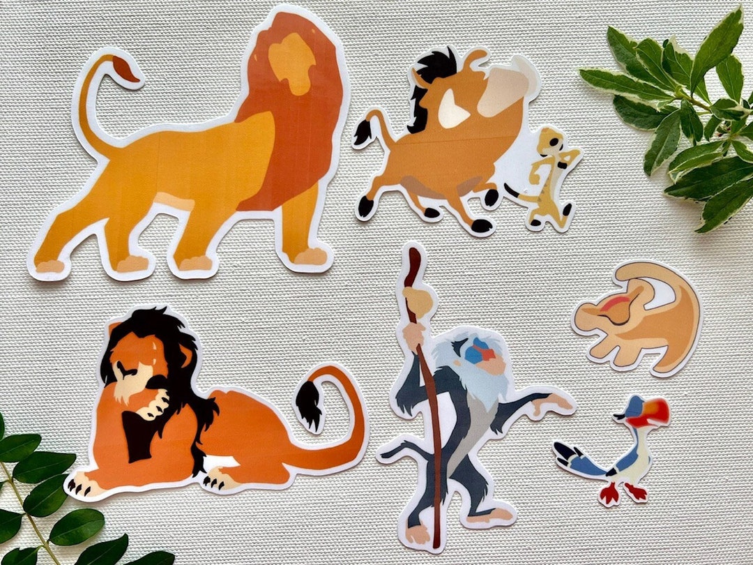Lion King Stickers - Etsy